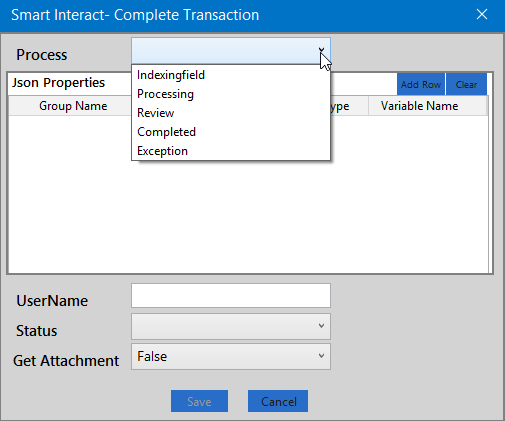 Complete Transaction | Robility Docs
